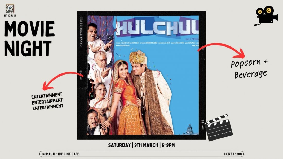 Movie Night at Mauji, Mauji - The Time Cafe, Pune, 9 March 2024 | AllEvents