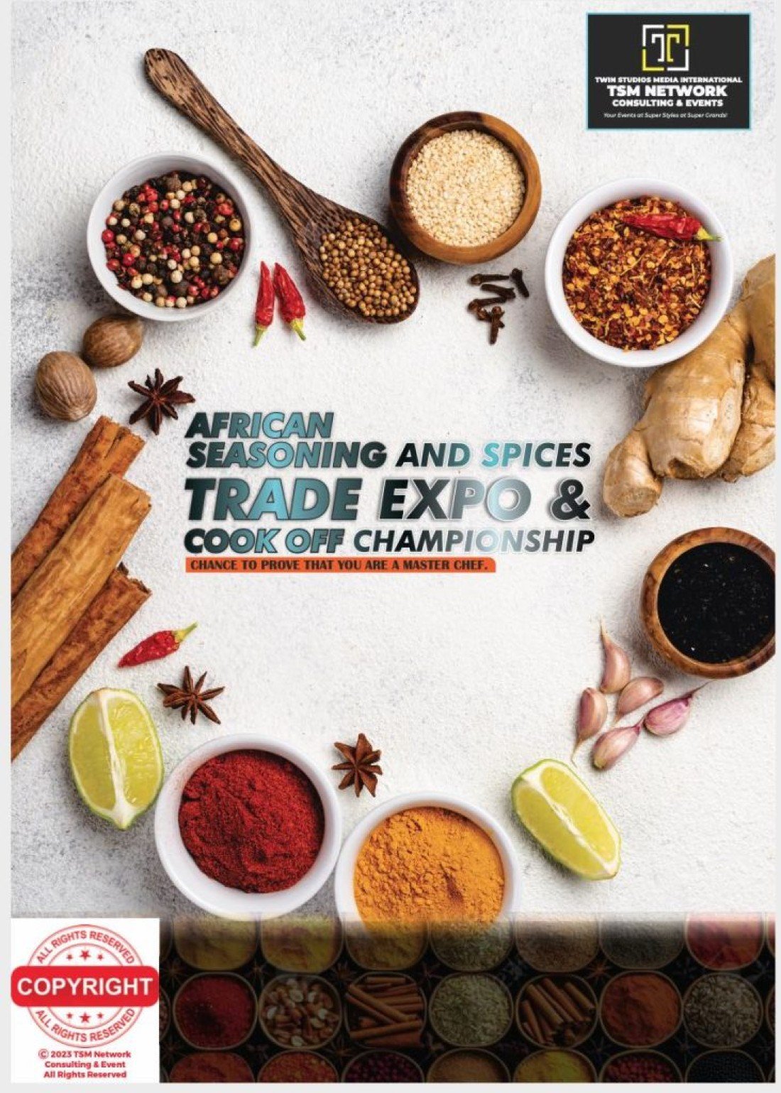 SEASONING & SPICES TRADE EXPO & COOK OFF CHAMPIONSHIP, Landmark event ...