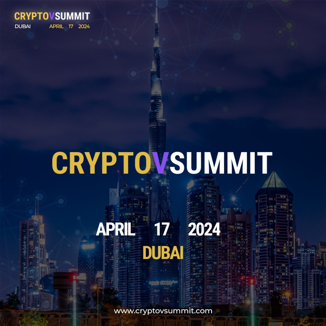 CRYPTOVSUMMIT April 17th 2024, Dubai, 17 April 2024 | AllEvents