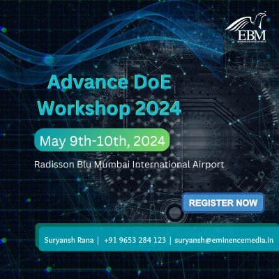 Advance DoE Workshop 2024, Radisson Blu Mumbai International Airport ...
