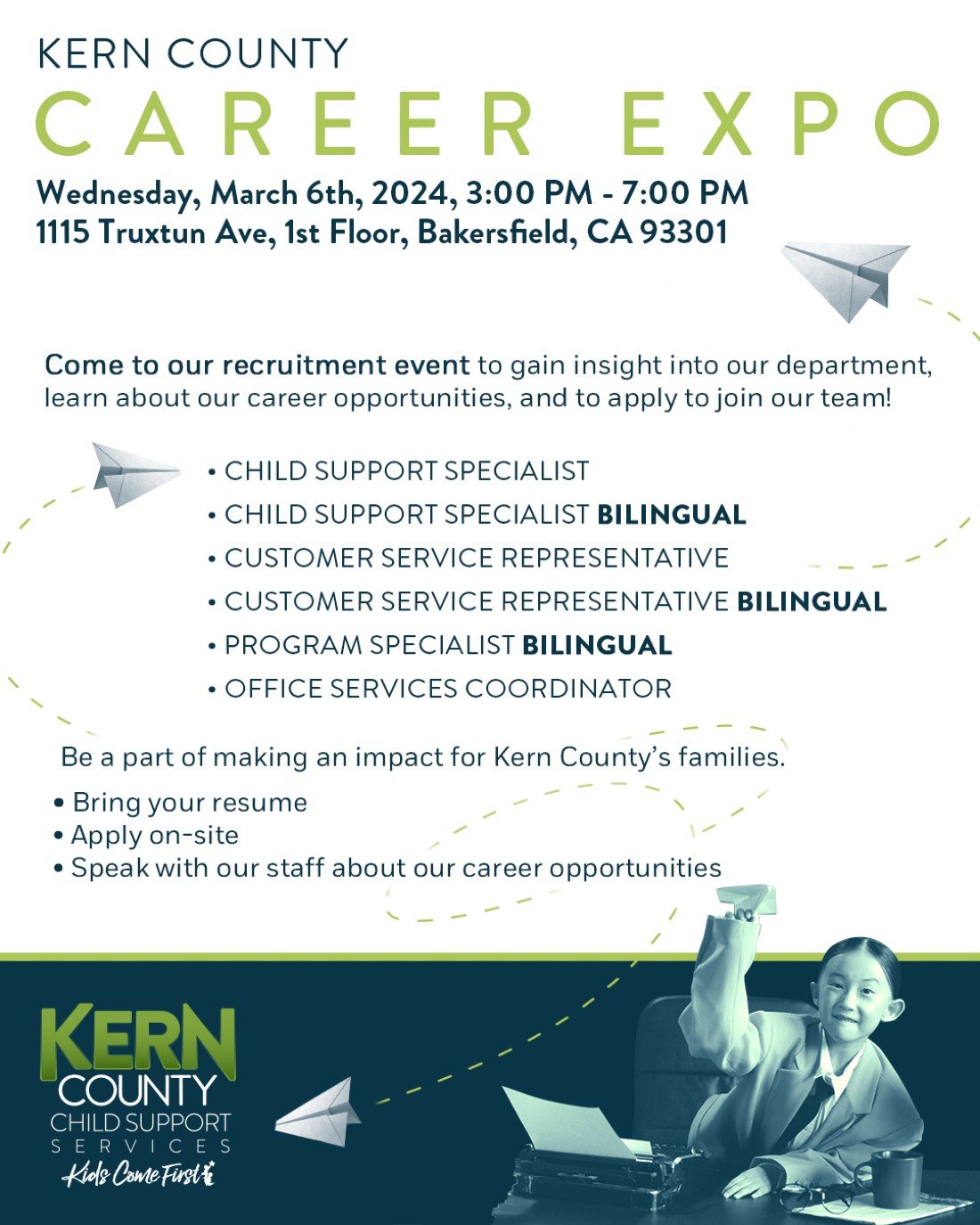 Career Expo Kern County, Kern County Administrative Office, Bakersfield ...