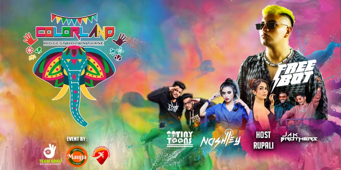 COLORLAND - THANES BIGGEST HOLI FESTIVAL, Axis Lawns, Thane, 25 March ...