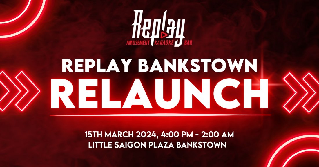 Replay Bankstown Relaunch Event: Fun for the Whole Family!, Little ...