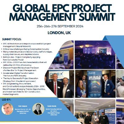 Global EPC Project Management Summit 2024 Tickets, Kensington Gore ...