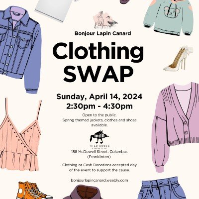 Spring Clothing Swap Tickets, Wild Goose Creative, Columbus, 14 April ...
