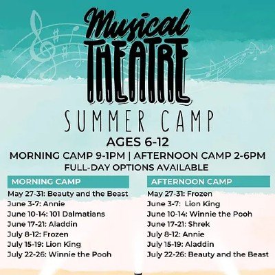 Musical Theater Summer Camp, INSPIRE Studios Augusta, GA, Evans, 27 May ...