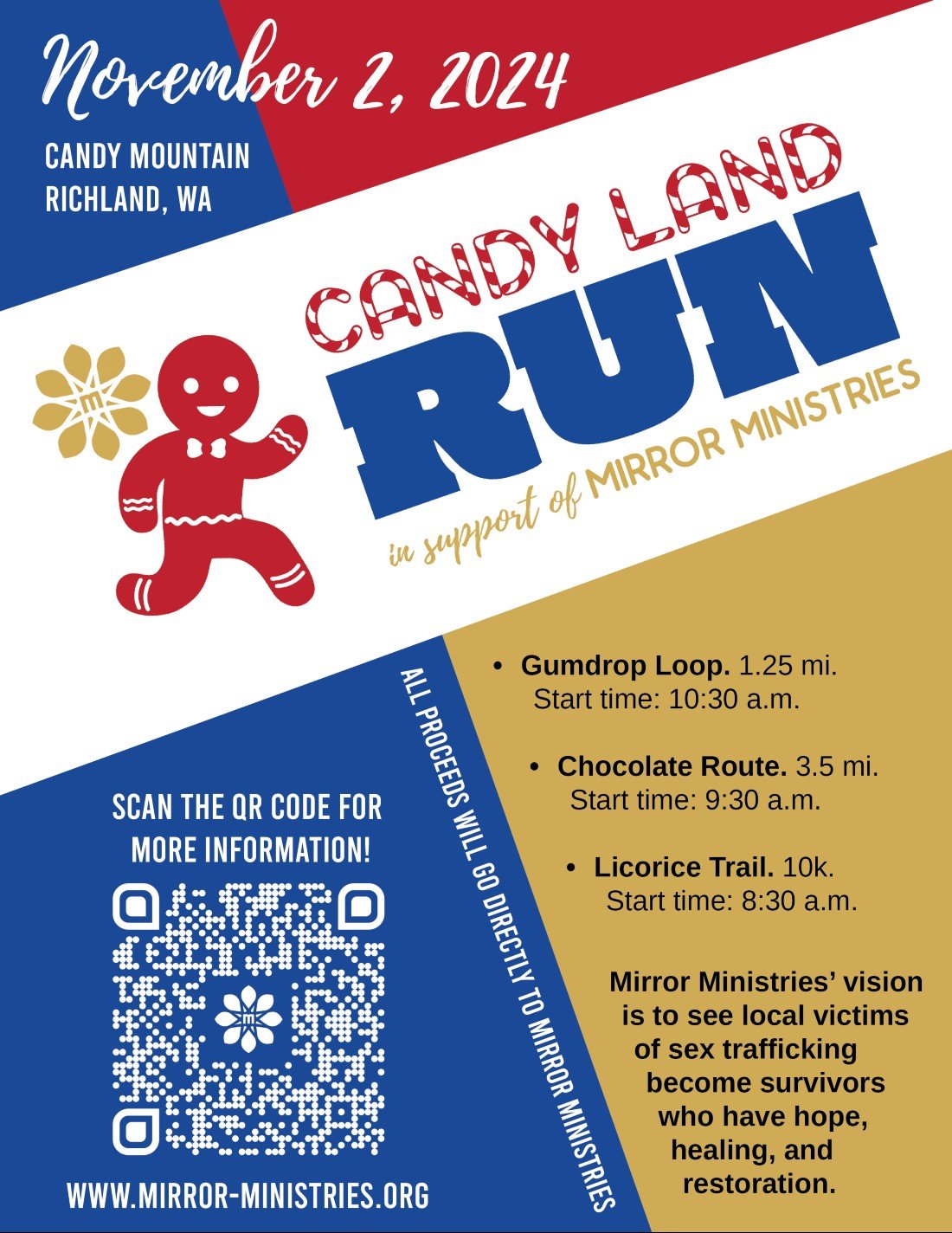 Candy Land Run, Candy Land Mountain , Richland, 2 November 2024 | AllEvents