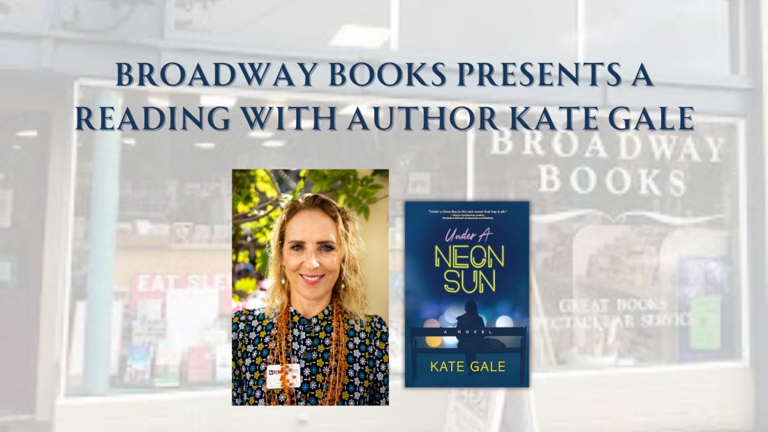 Broadway Books presents a reading with author Kate Gale, Broadway Books, Portland, 1 May 2024 ...