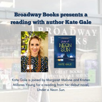 Broadway Books presents a reading with author Kate Gale Tickets, Broadway Books, Portland, 1 May ...