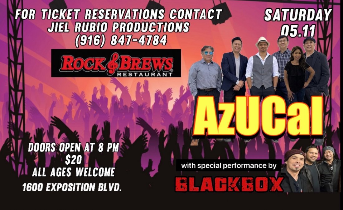 Mother’s Day Eve dance party featuring AzUCal, Rock and Brews Cal Expo ...