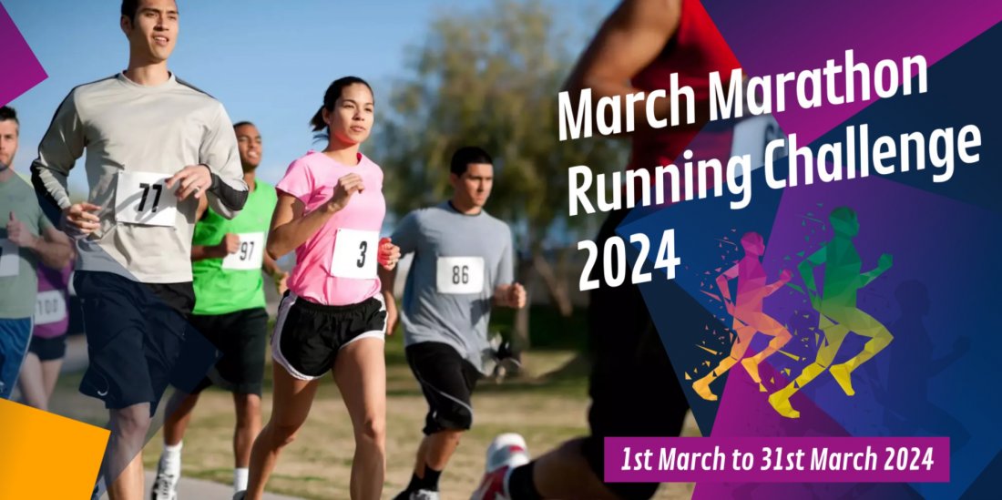 March Marathon Running Challenge 2024, March 31 2024 | Online Event ...