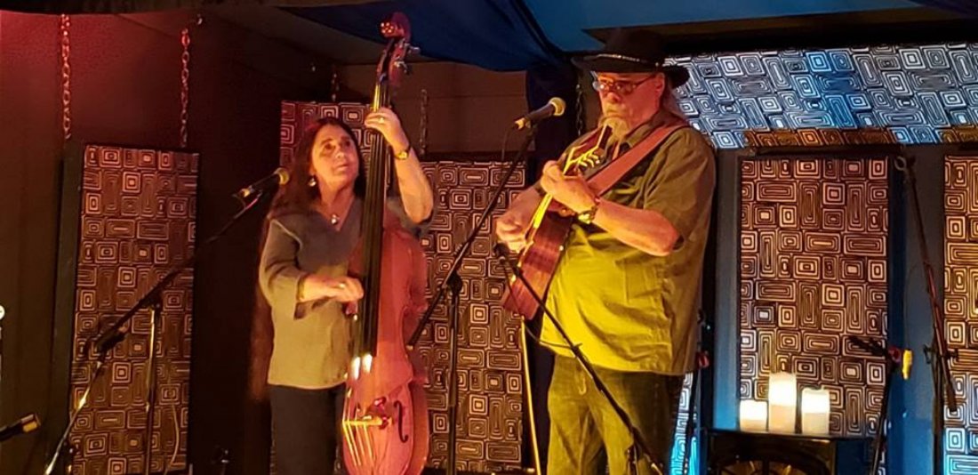 Blu & Kelly Hopkins @ Eagle Bay Music cafe , Eagle Bay Hall , 23 March ...