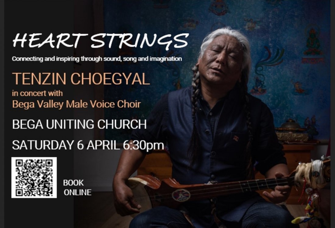 Heart Strings - Tenzin Choegyal in Concert, Bega Uniting Church, 6 ...