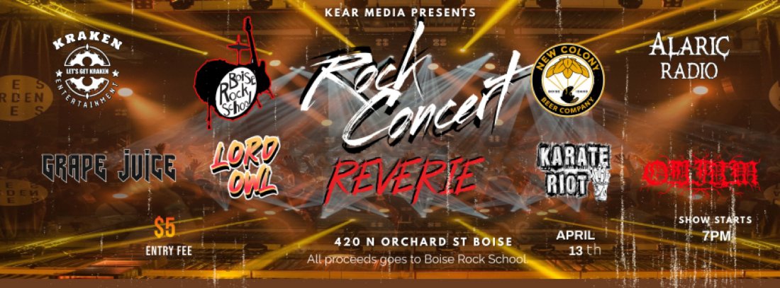 Rhythms of April: Boise Rock Odyssey, new colony beer company, Boise ...