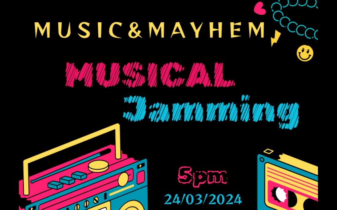 Musical Jamming Show by Music & Mayhem? ️, The Garden Cafe by ...