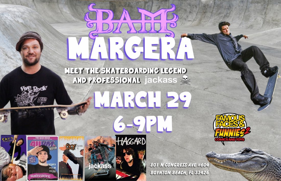 Bam Mergera Signing, 801 N Congress Ave, Boynton Beach, 29 March 2024 ...
