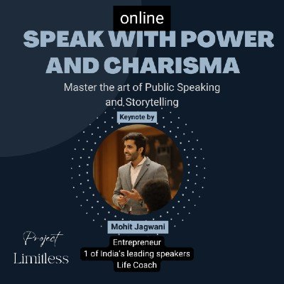 Speak with power and charisma Tickets, March 25 2024 | AllEvents.in