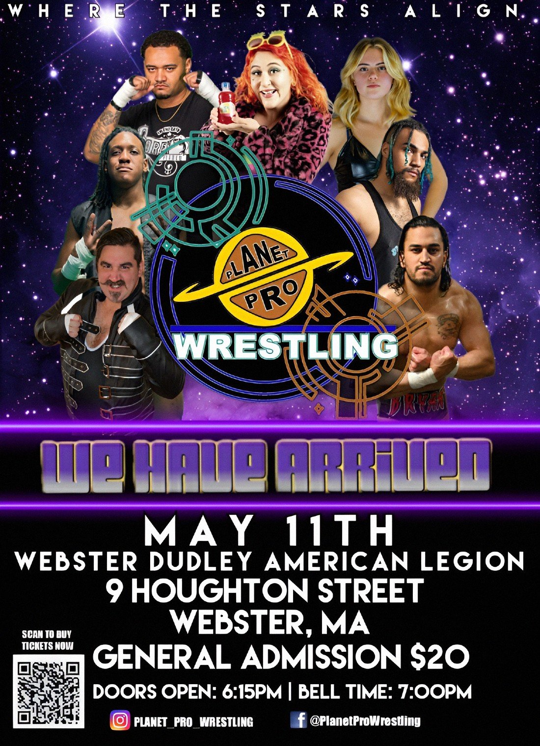 Planet Pro Wrestling Presents: We have Arrived!, American Legion ...