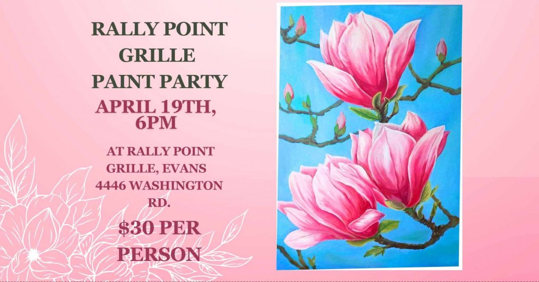 Rally Point Grille Ladies Night Paint Party, Rally Point Grille, Evans ...