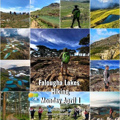 FALOUGHA LAKES Hike on Mon, Apr 01, 2024 with DALE CORAZON - LEBANON ...