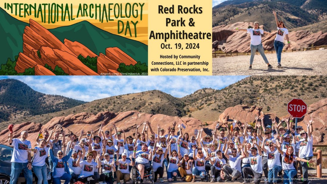 International Archaeology Day 2024, Red Rocks Park & Ampitheatre ...