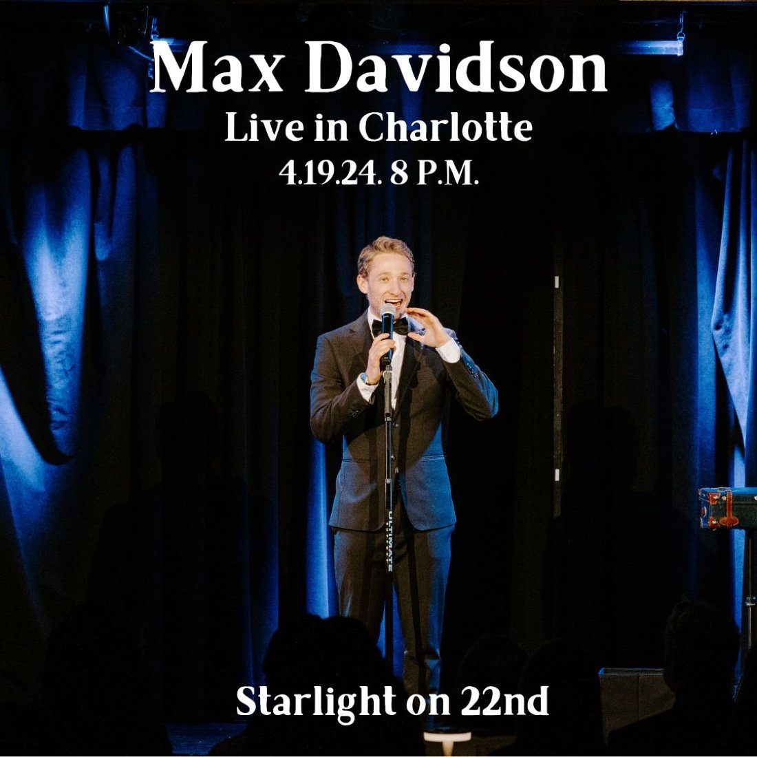 Max Davidson /Mentalist, Starlight on 22nd, Charlotte, 19 April 2024 | AllEvents