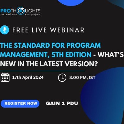 The Standard For Program Management, 5th Edition - Whats New In The ...