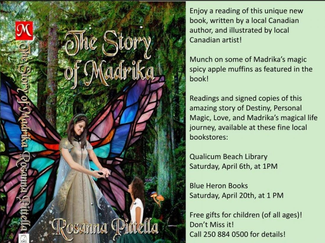 The Story of Madrika at Qualicum Beach Library, Qualicum Beach Library ...