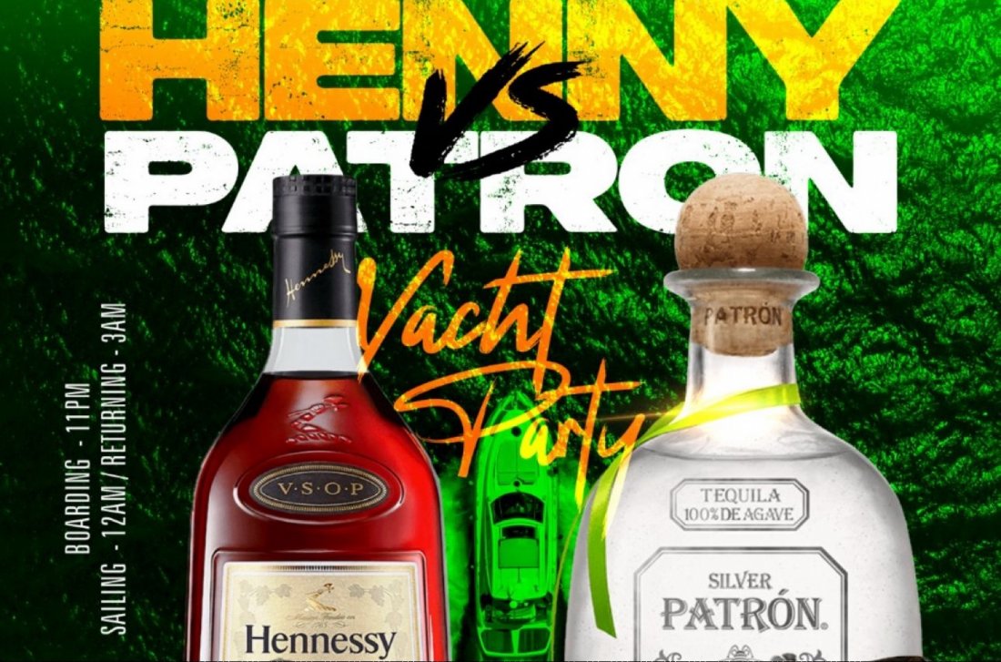 HENNY VS PATRON CRUISE NEW YORK CITY PARTY, pier 36, New York, 27 April ...