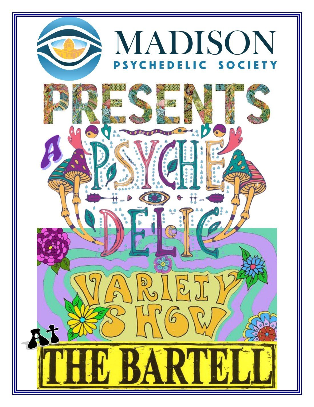Psychedelic Variety Show, Bartell Theatre, Madison, 19 April 2024 ...