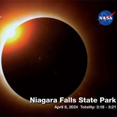 Niagara Falls 2024 Solar Eclipse With NASA, Niagara Falls, 4 April to 8 ...