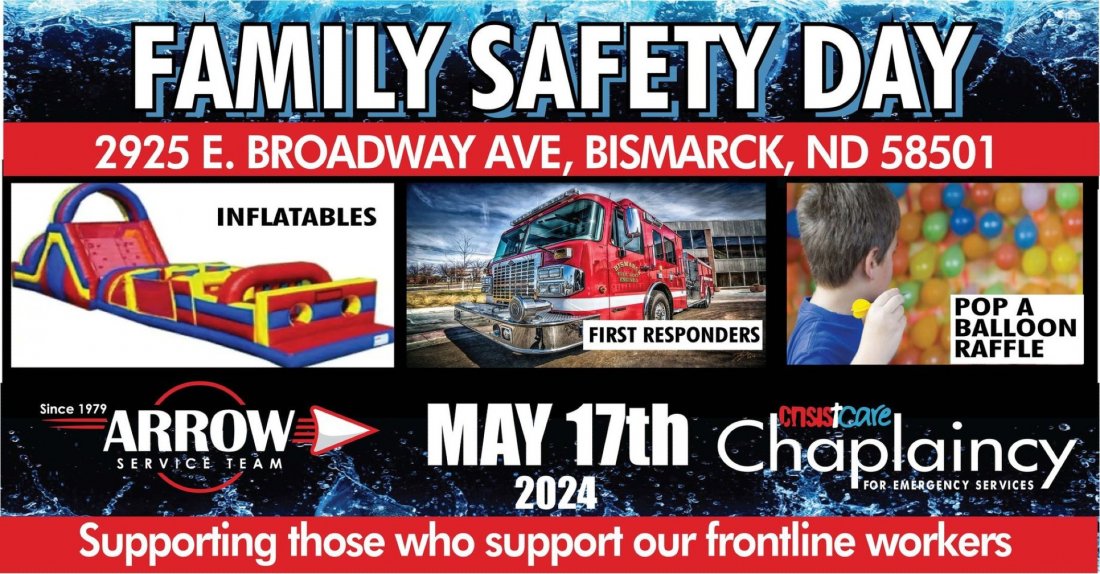 Family Safety Day 2024, Arrow Service Team, Bismarck, 17 May 2024 ...