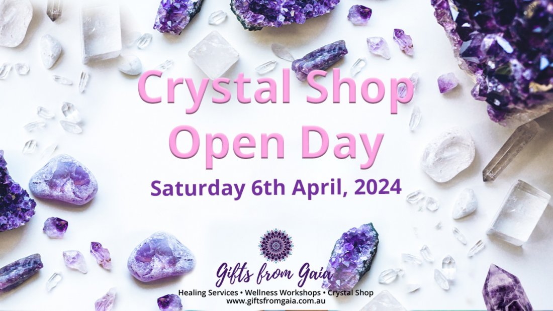 Crystal Shop Open Day, Gifts from Gaia, Hobart, 6 April 2024 | AllEvents