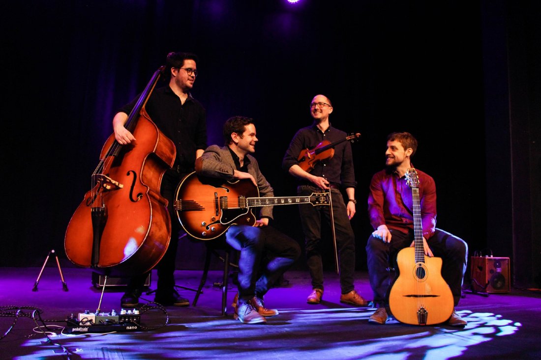 Swing from Paris at Salford Priors Memorial Hall, Salford Priors ...