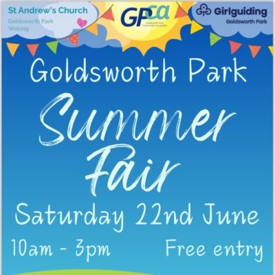 Goldsworth Park summer fair Tickets, Goldsworth park centre, Woking, 22 ...