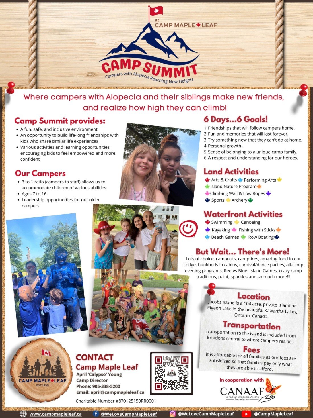 Now Open Camp Summit - Canada’s Premier Summer Camp for Children with ...