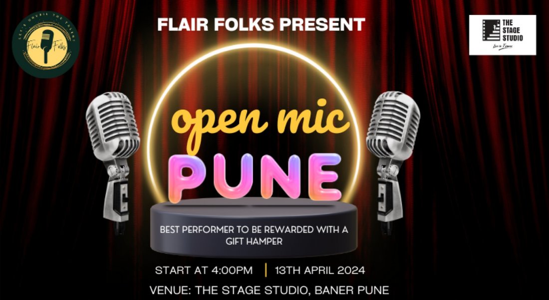Flair Folks Open Mic Pune The Stage Studio Lane No 4 Baner Pune