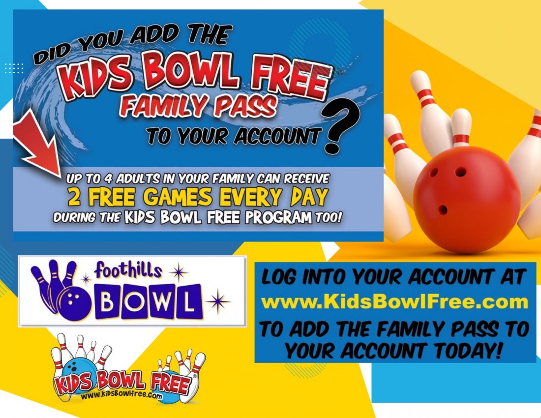Kids Bowl Free is making a triumphant return to Foothills Bowl ...