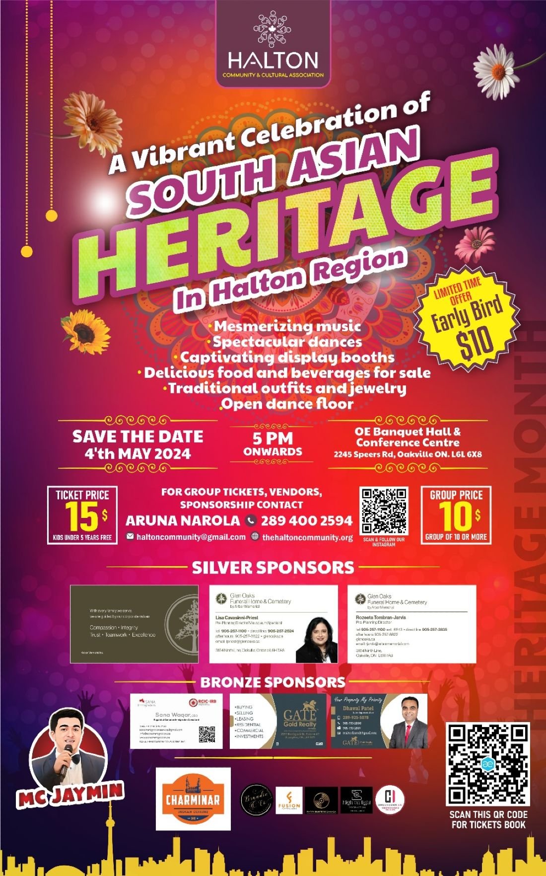 South Asian Heritage, OE Banquet & Conference Centre, Oakville, 4 May 2024 | AllEvents