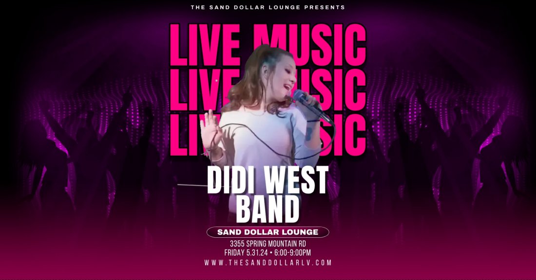 Didi West Band at The Sand Dollar Lounge, The Sand Dollar Lounge, Winchester, 31 May 2024 ...