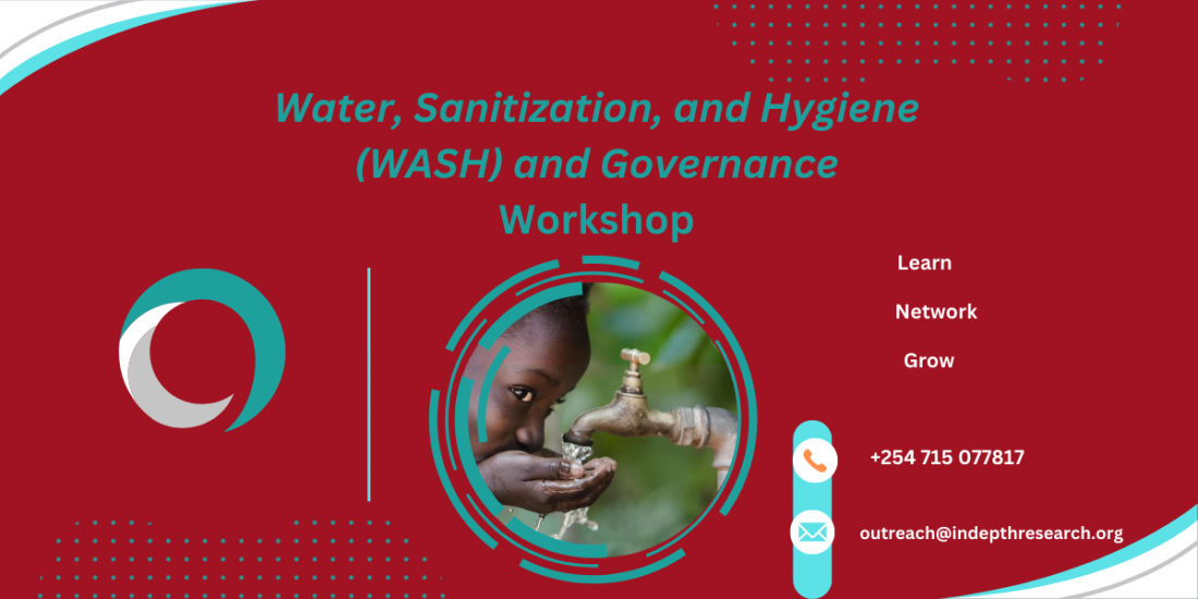 Water, Sanitization, and Hygiene (WASH) and Governance, Indepth ...