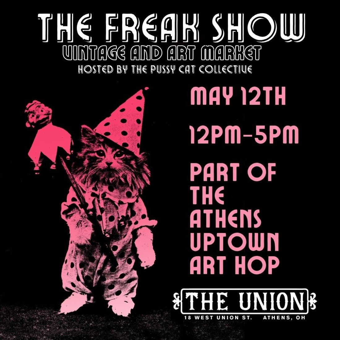 The Freak Show , The Union , Athens, 12 May 2024 | AllEvents.in