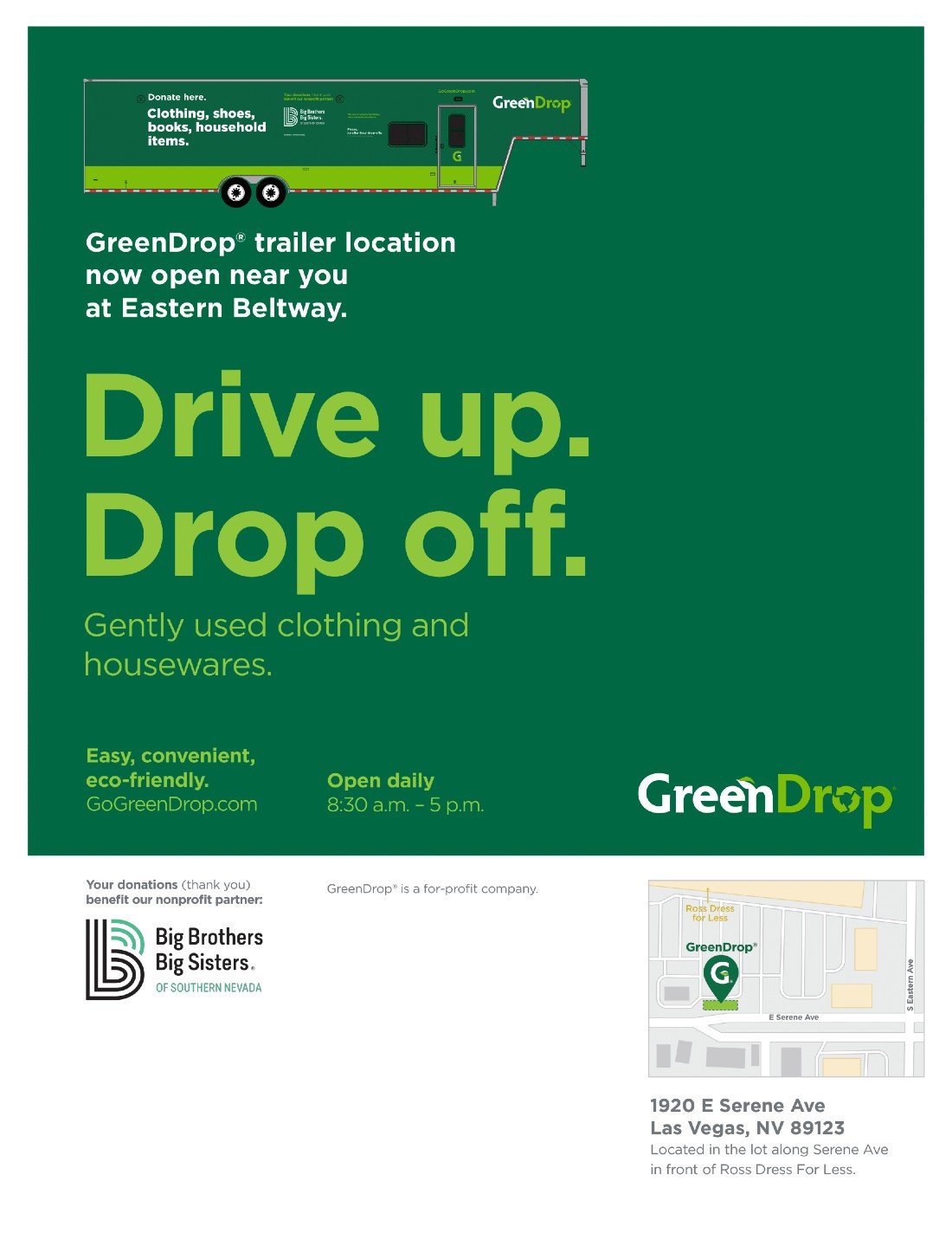 Earth Week Grand Opening: GreenDrop’s New Donation Center , Eastern ...