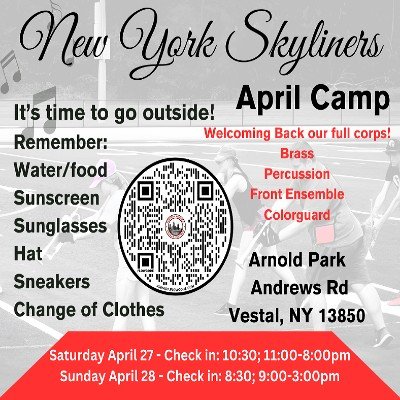 SWING INTO SPRING WITH THE NEW YORK SKYLINERS DRUM & BUGLE CORPS ...
