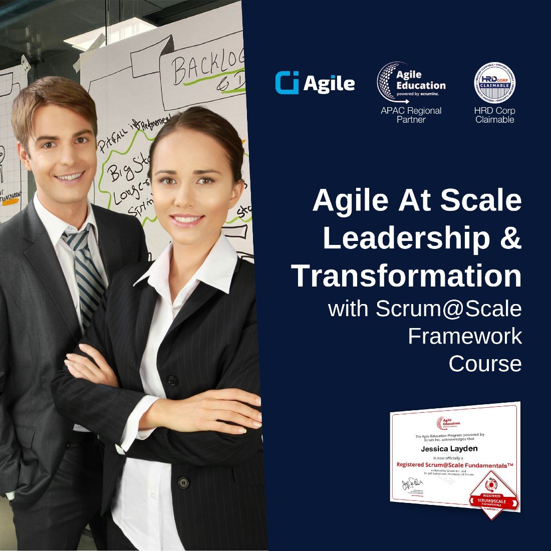 Agile At Scale Leadership & Transformation with Scrum@Scale Framework ...