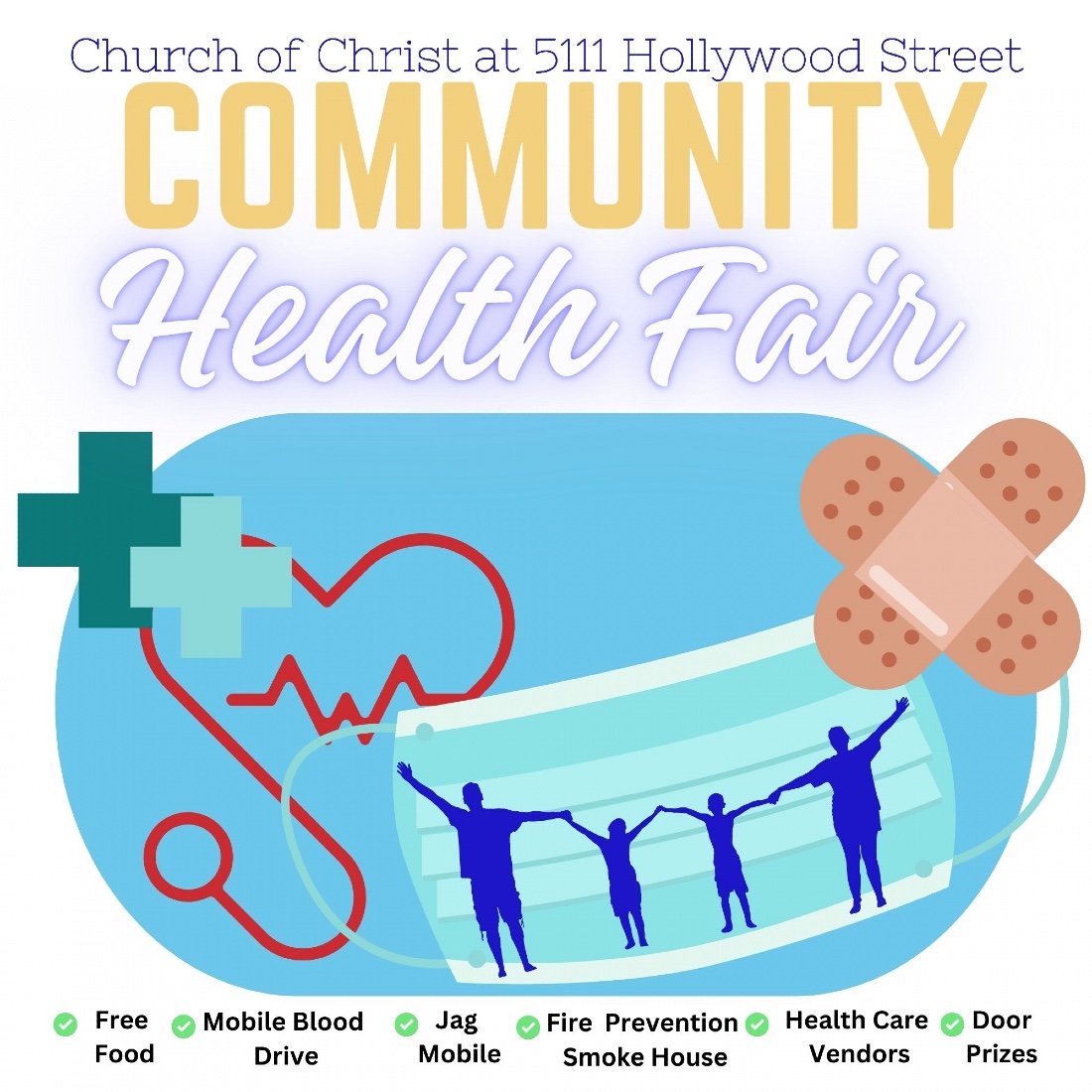 Community Health Fair presented by Church of Christ at 5111 Hollywood ...