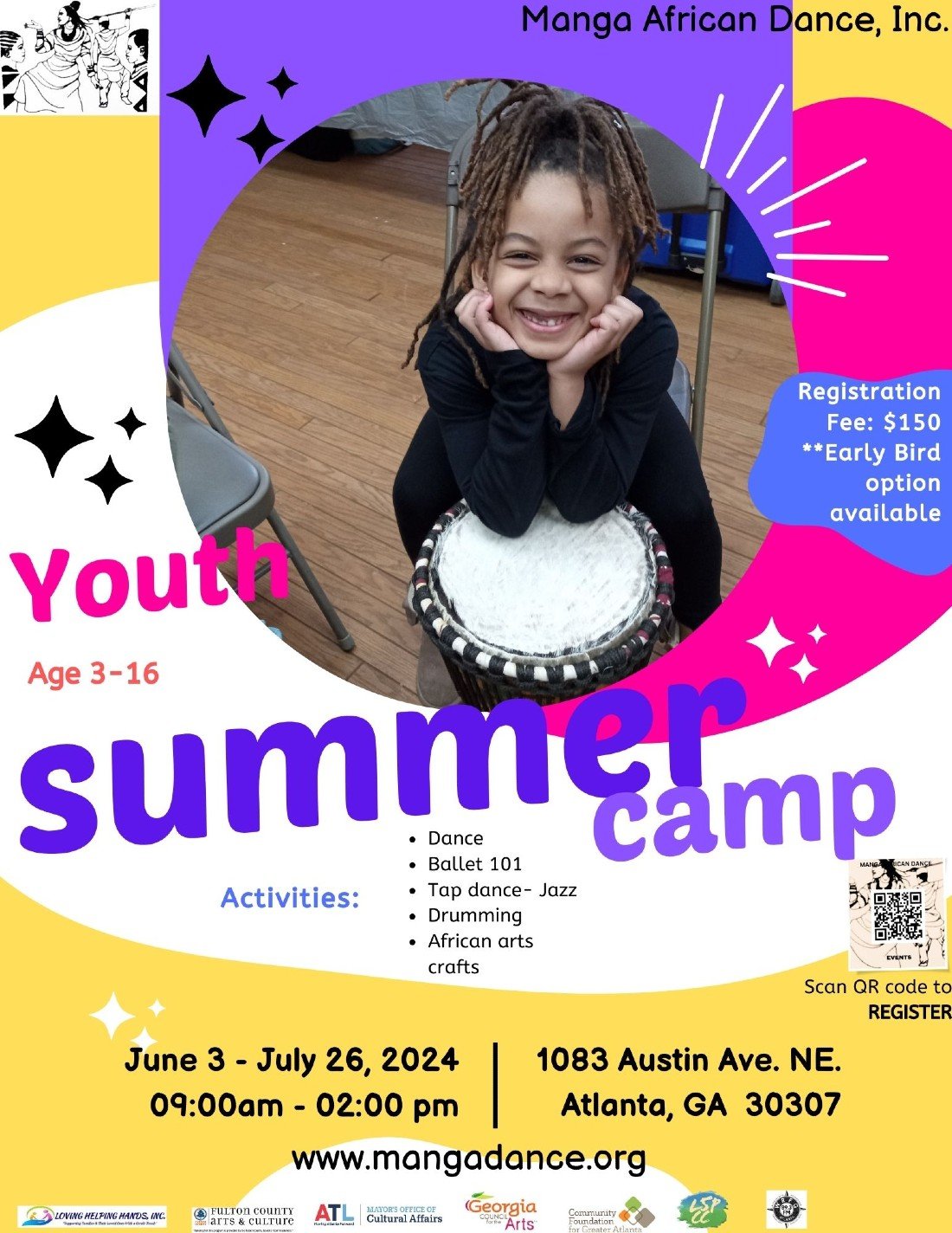 Atlanta African Youth Summer Camp, Little Five Points Community Center ...