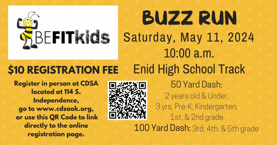 2024 Buzz Run Tickets, Enid High School, West Wabash Avenue, Enid, OK ...
