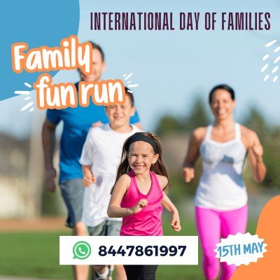 Family Fun Run - International Day of Families 2024 Tickets, May 11 to ...