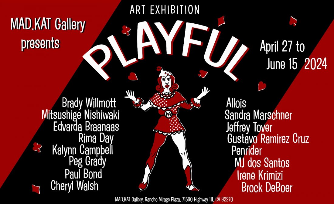 PLAYFUL: 16 Artist Group Exhibition at MAD.KAT Gallery, Mad.Kat Gallery ...